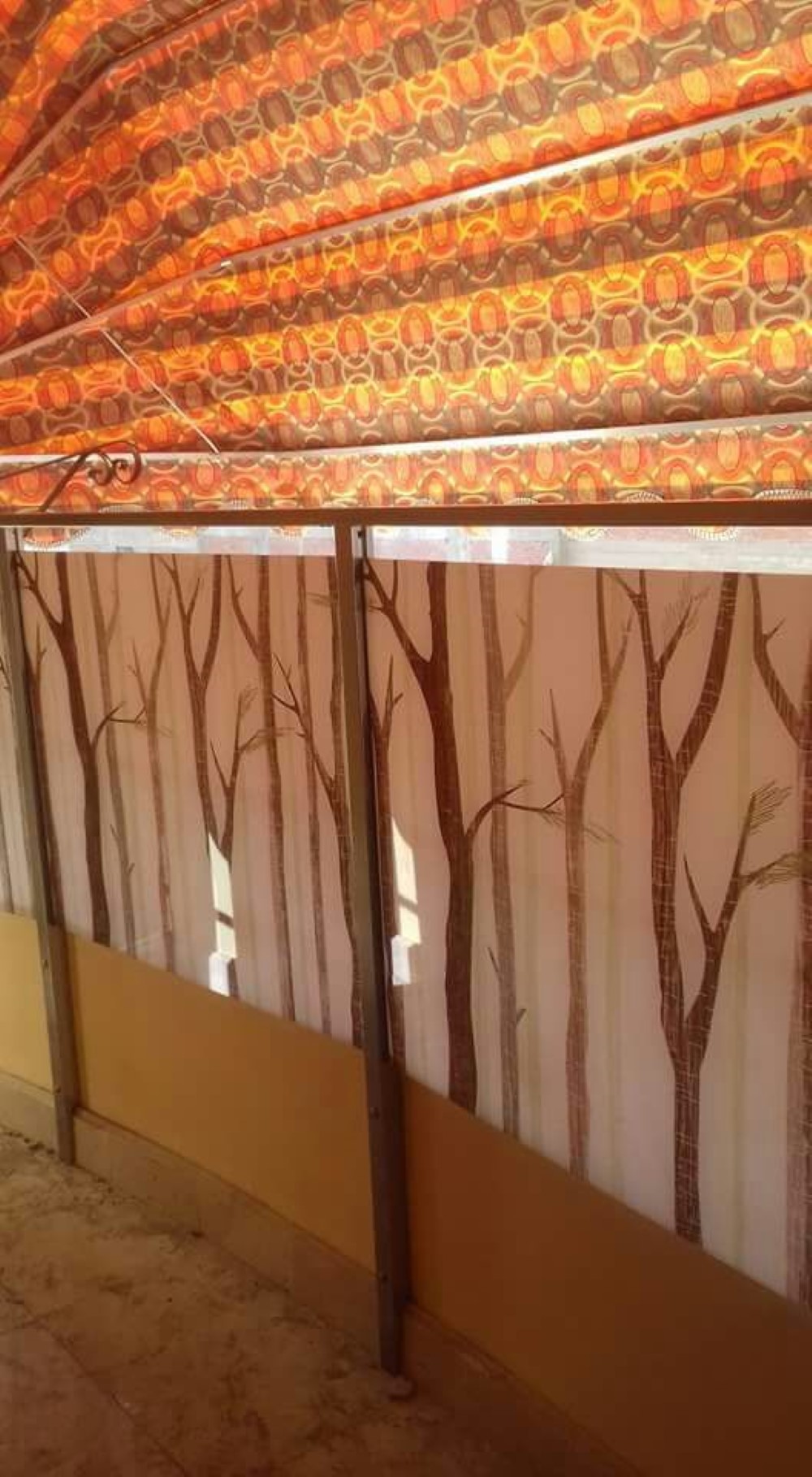 cladding back printed